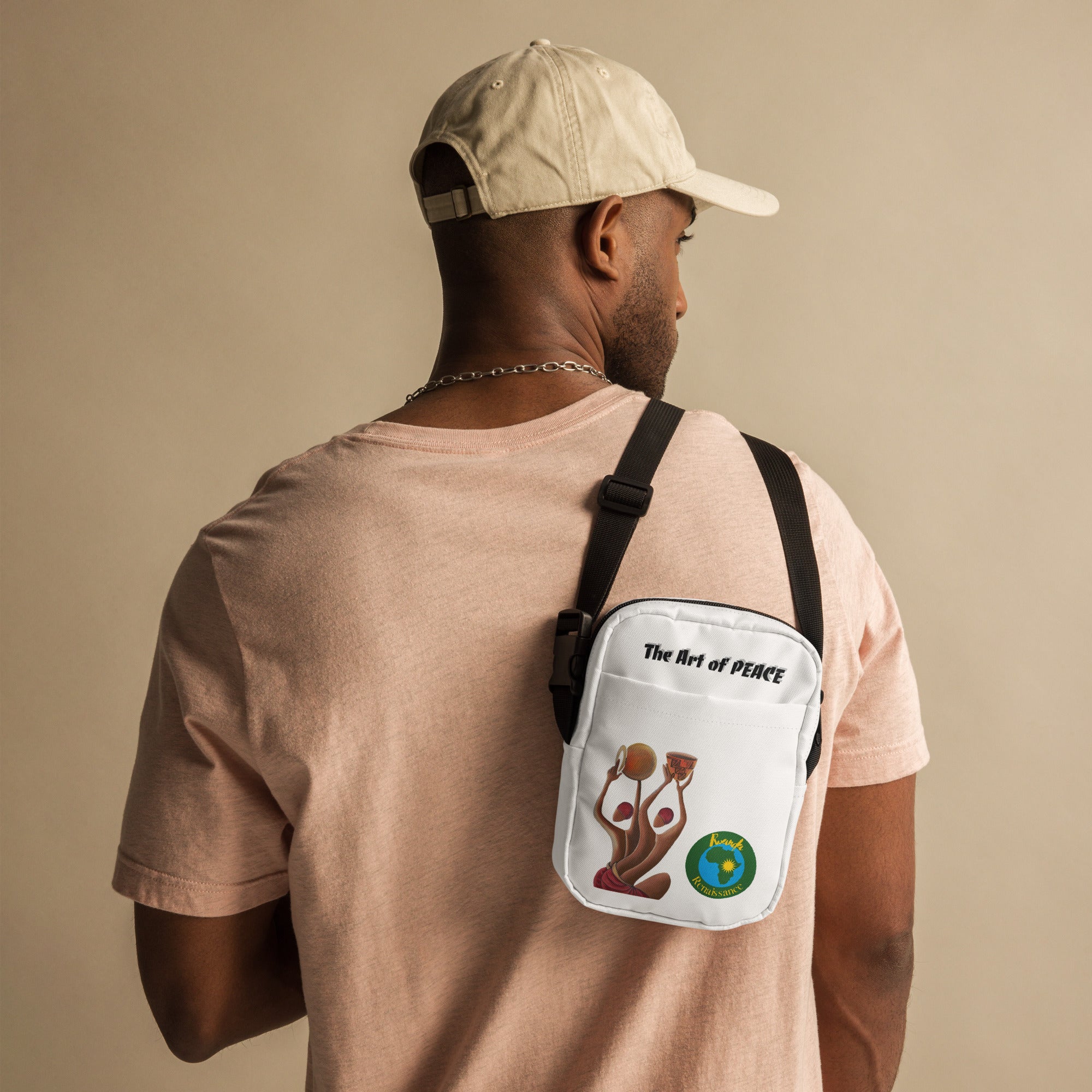 RwandaRenaissance Crossbody Bag - Unity and Peace - Pot Makers
